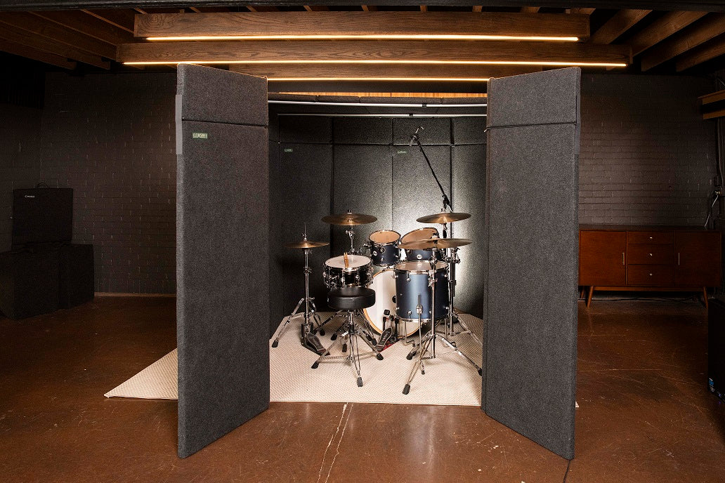 HPA - HomePac A | Portable Soundproofing for Drum Practice | Large ...