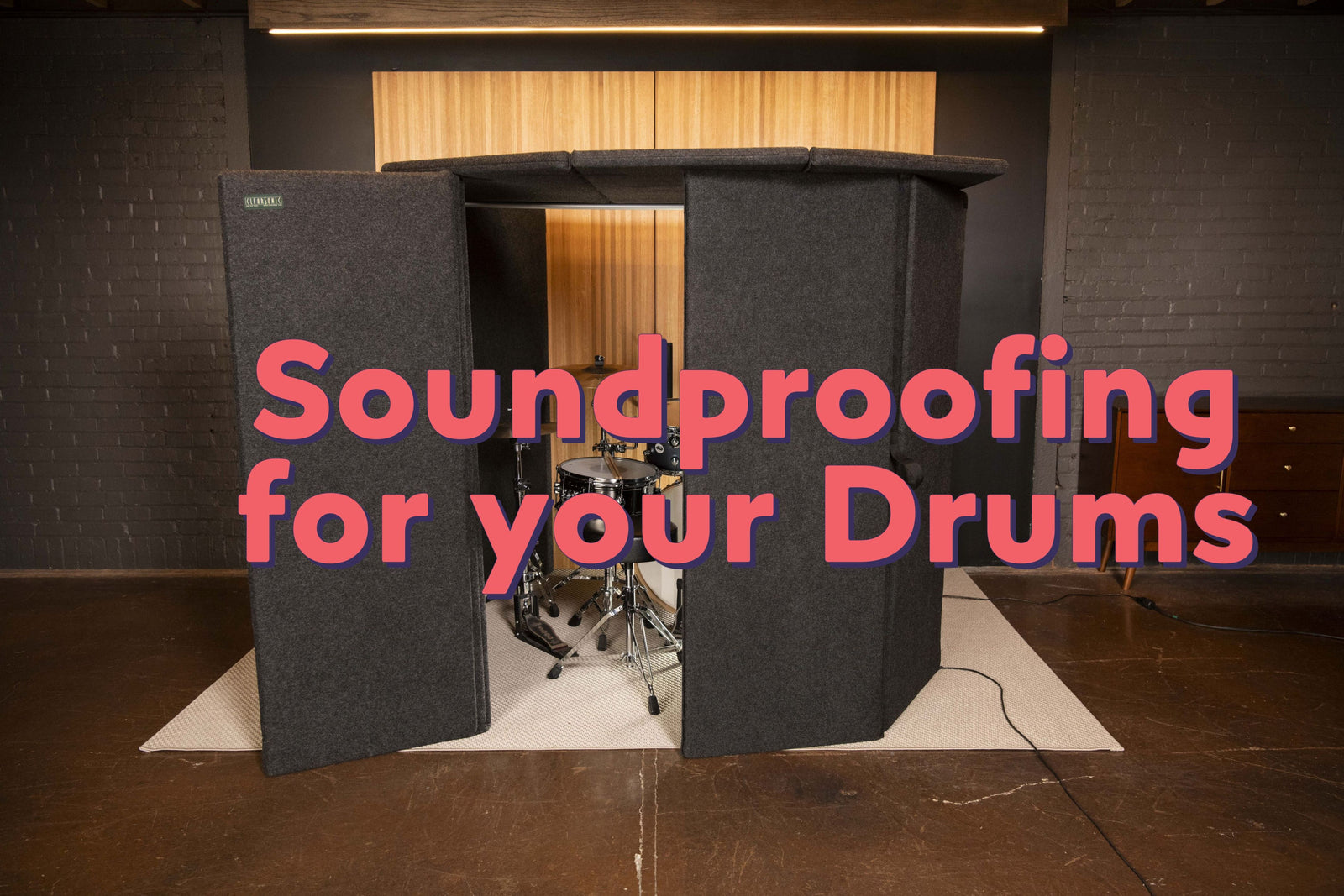 High Quality Drum Shields & Acoustic Baffles - ClearSonic