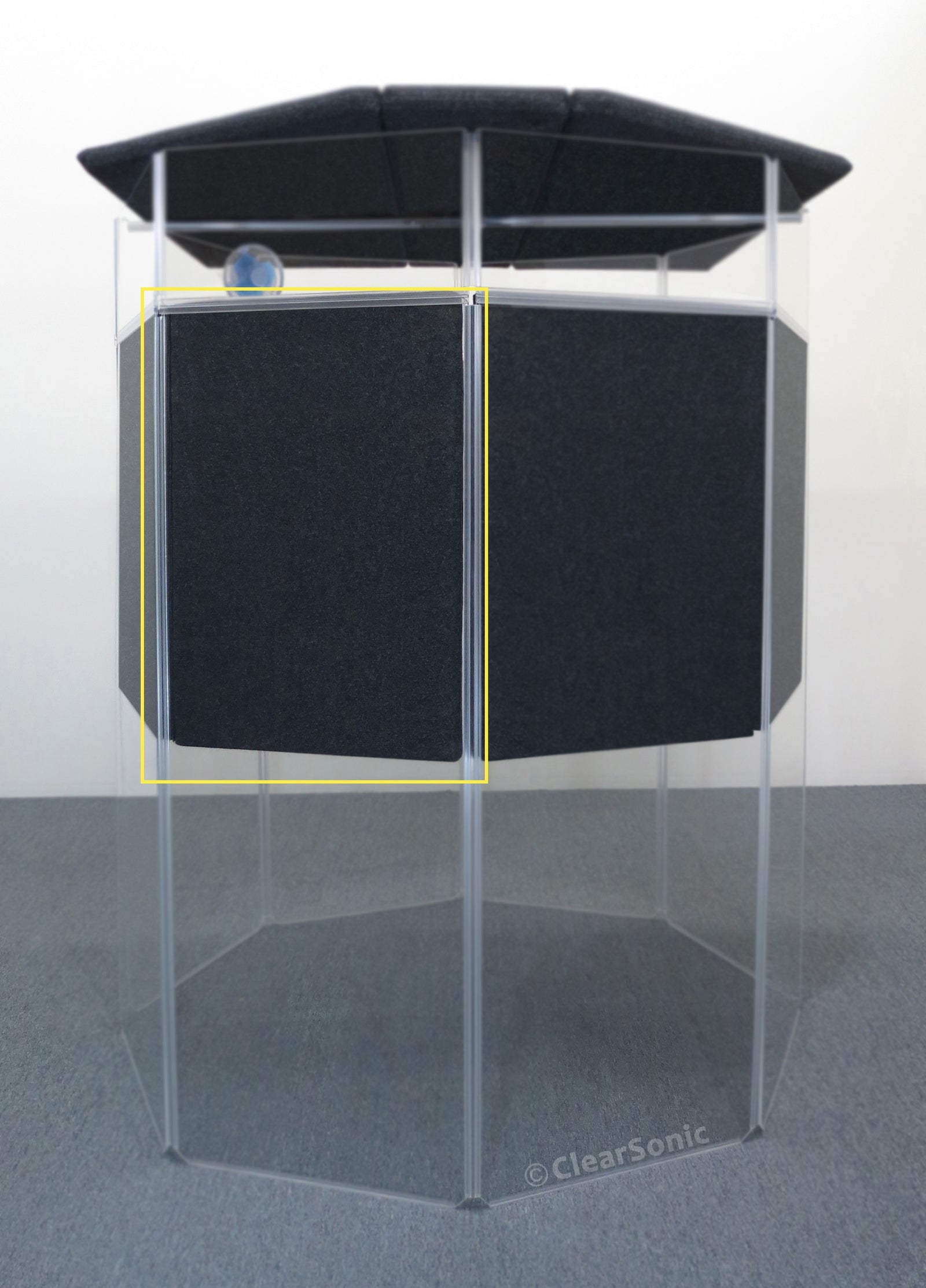 S2233 - 22” W x 33” L Sorber Sound Absorption Baffle for Isolation Boo ...